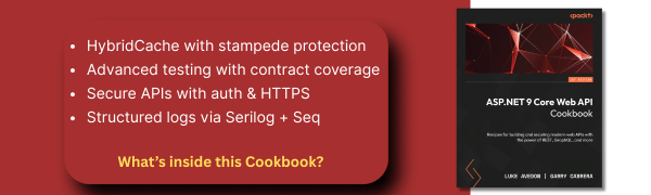 ASP.NET Core 9 Web API Cookbook: Over 60 hands-on recipes for building and securing enterprise ...
