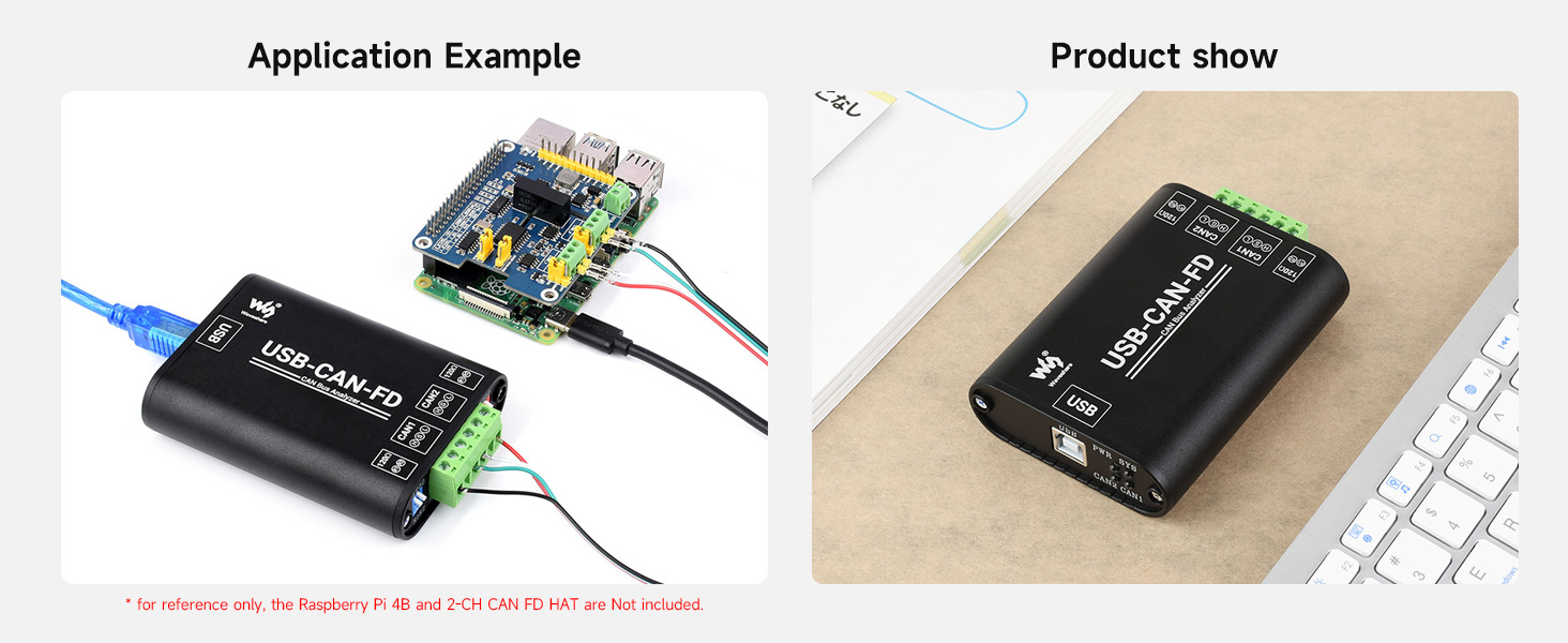 Amazon.com: Waveshare Industrial Grade CAN/CAN FD Bus Data Analyzer ...