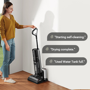 Dreame H12 PRO Wet Dry Vacuum Cleaner, Dual-Edge Cleaning Smart Floor ...