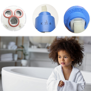 K35A Faucet Cartridge, Replacement Cartridge Compatible with La Torre, Gerber, Danze & Moen ...