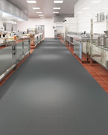 Amazon.com: 3x5FT Rubber Floor Mat Commercial Anti Fatigue Rubber ...