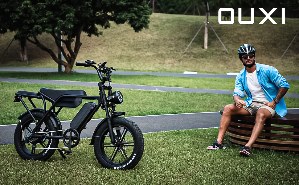 Amazon.com : OUXI V8 Max Electric Bike for Adults, Electric Mountain Bike with Dual 48V 15Ah ...