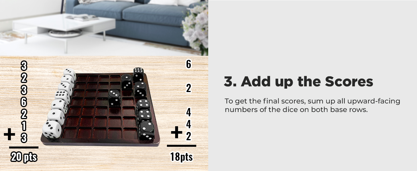 Amazon.com: Dittle™️- Dice Battle | 2 Player Dice Games for Adults ...