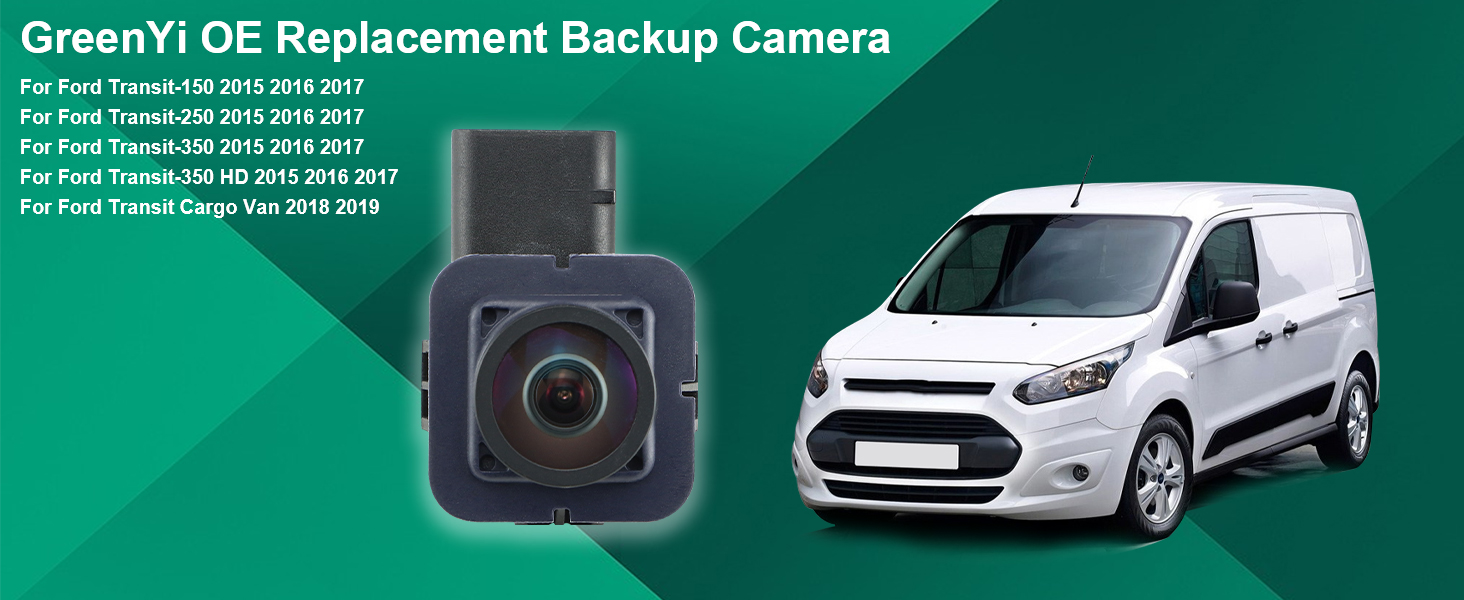Amazon.com: CK4Z-19G490-A Rear View Backup Camera Compatible with Ford Transit 150 250 350 350HD ...