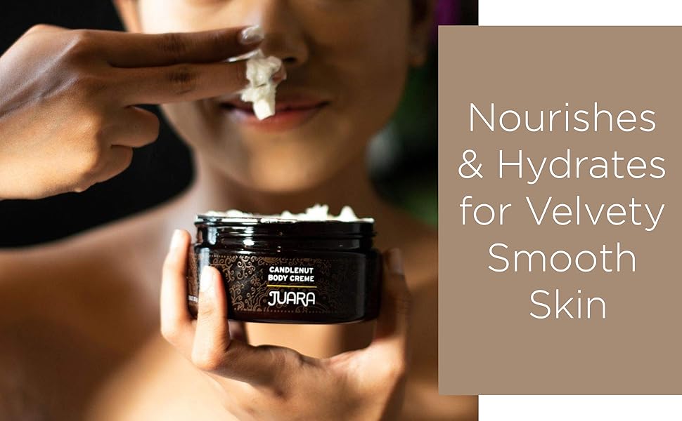Amazon.com : JUARA - Candlenut Body Creme | Moisturizing Lotion | Dry Skin Hydration | Skin ...