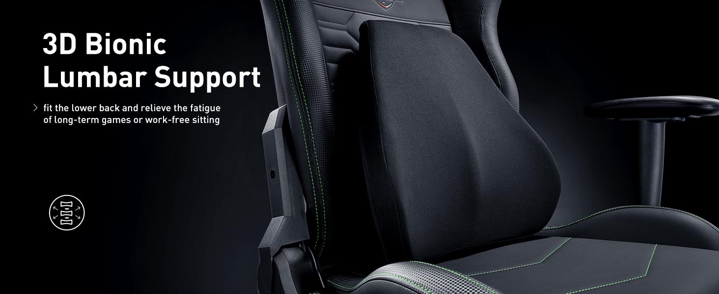 AutoFull C3 Gaming Chair Ergonomic Office Chair with 3D Bionic Lumbar Support, Racing Style ...