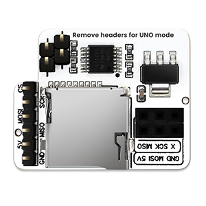 Amazon.com: amomii SD MicroSD TF Card Adapter Reader Module with Innovative UNO Mode and SPI ...