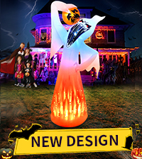 Amazon.com: KOOY Halloween Inflatable Outdoor Decoration 10 FT Inflatable Alien Decoration ...