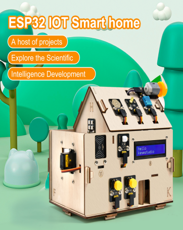 KEYESTUDIO 37 in 1 Sensor Modules Kit, Compatible with Arduino UN0 R3 ...