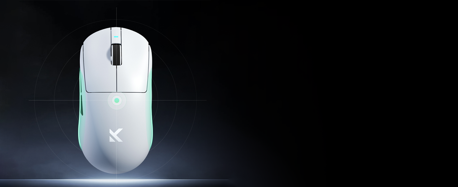 Amazon.com: MCHOSE A7 Ultra Wireless Gaming Mouse, Tri-Mode Connection, 59 Grams, PAW3950 42K ...