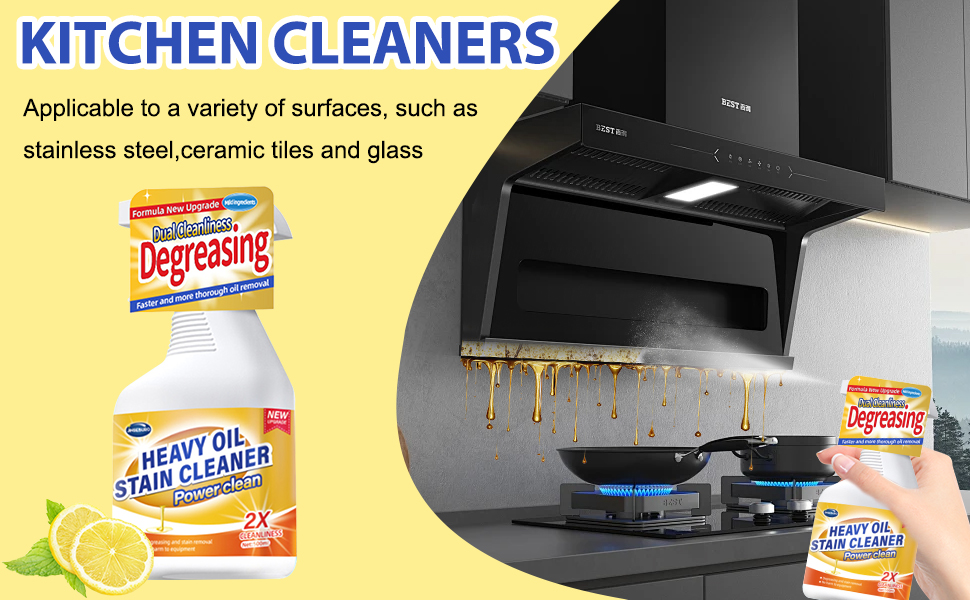 Amazon.com: Vizela Kitchen Heavy Oil Cleaner, 2025 New All Purpose Kitchen Heavy Oil Cleaning ...