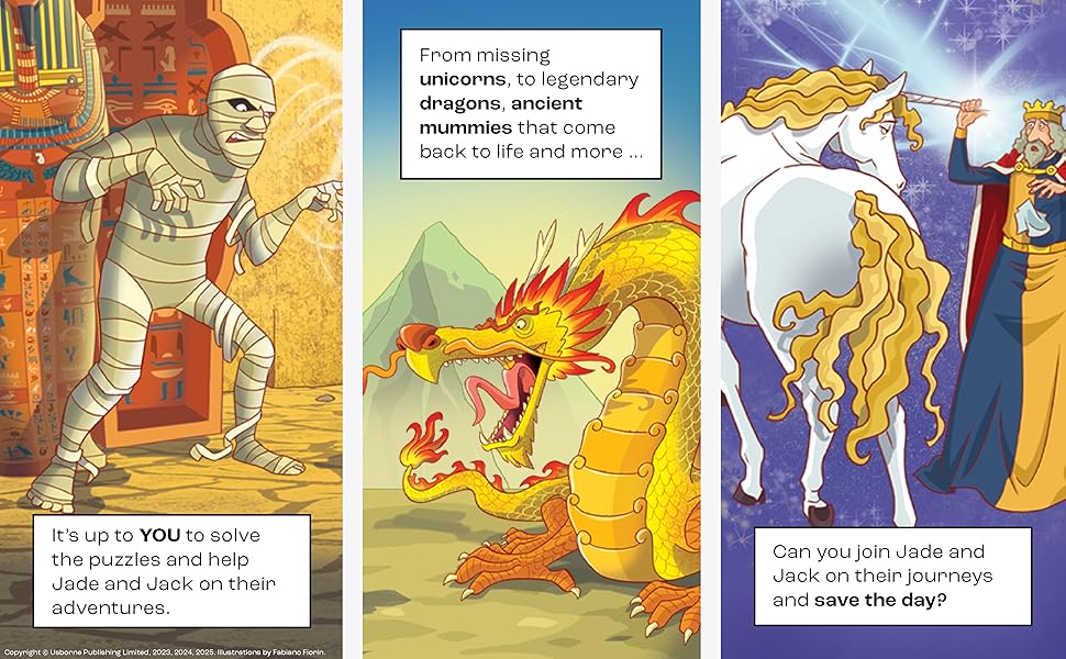 Missing Unicorn (Puzzle Adventures): Punter, Russell, Fiorin, Fabiano: 9781805078968: Amazon.com ...