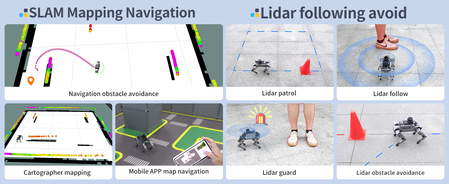 Amazon.com: Yahboom Raspberry Pi 5 Adults AI Large Model Robot Dog ...