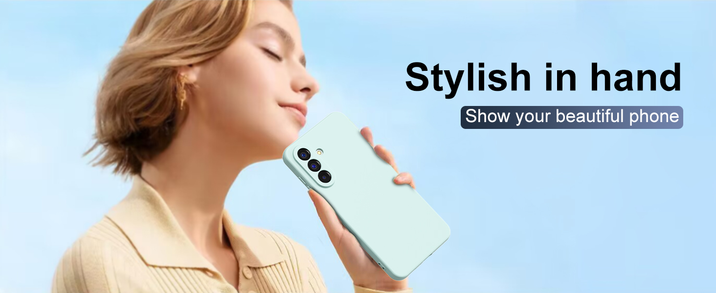 Amazon.com: Foluu Silicone Case for Samsung Galaxy A56 5G, Liquid Gel Rubber Bumper Case with ...