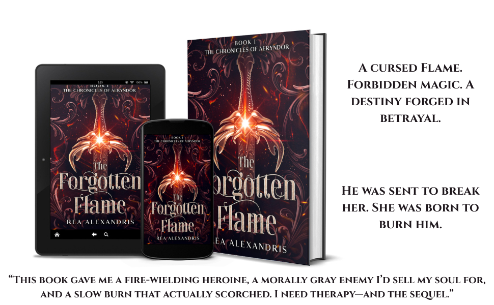 The Forgotten Flame: An Enemies-to-Lovers Fantasy Romance (The Chronicles of Aeryndor Book 1 ...