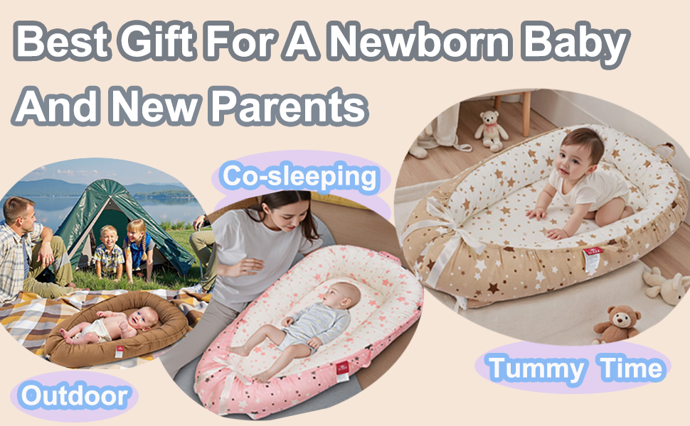 Amazon.com: LLAZZ Baby Lounger, Newborn Lounger, Baby Nest Bed ...