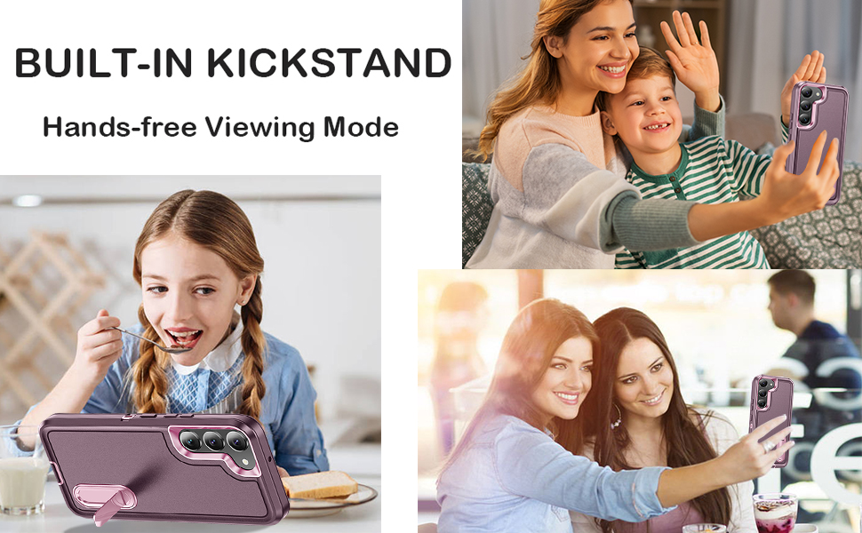 Amazon.com: BaHaHoues for Samsung Galaxy S23 Case, Samsung S23 Phone Case with Built in ...