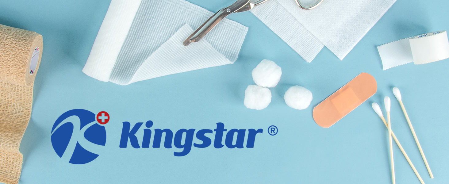 Amazon.com: K Kingstar Sterile Nonwoven Gauze Pads, 3"x 3" Wound Dressing, 60 Packs - 120 Pieces ...