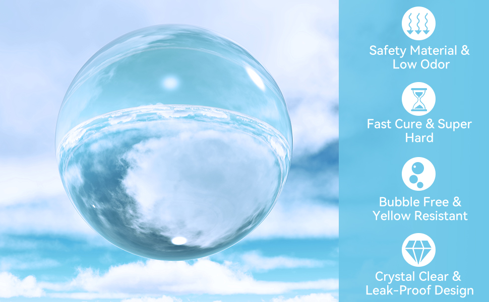 Amazon.com: UV Resin 500g,Upgraded Crystal Clear Hard Ultraviolet Epoxy Resin Glue,Low Odor,Fast ...