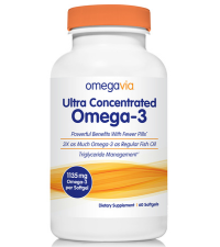 Amazon.com: OmegaVia DHA 600 mg, Ultra Pure Omega-3 DHA Supplements for Brain and Eyes, DHA ...