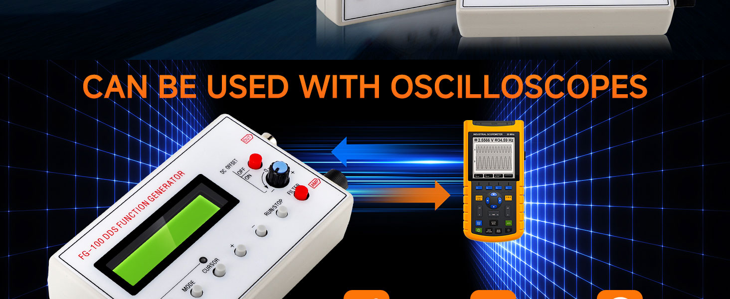 Fg 100 Dds Function Generator Dds Counter Sine Frequency 1hz 500khz Counter Source Generator