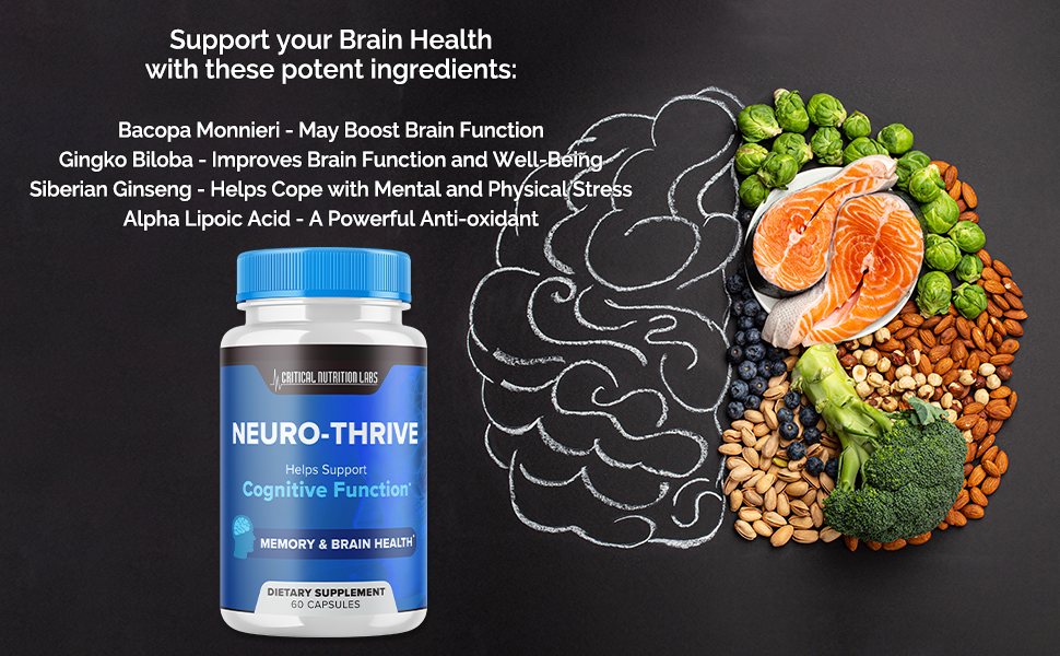 Amazon.com: Neuro-Thrive, Neuro-Thrive Pills, Neuro-Thrive Supplement, Neuro Thrive Brain Pills ...