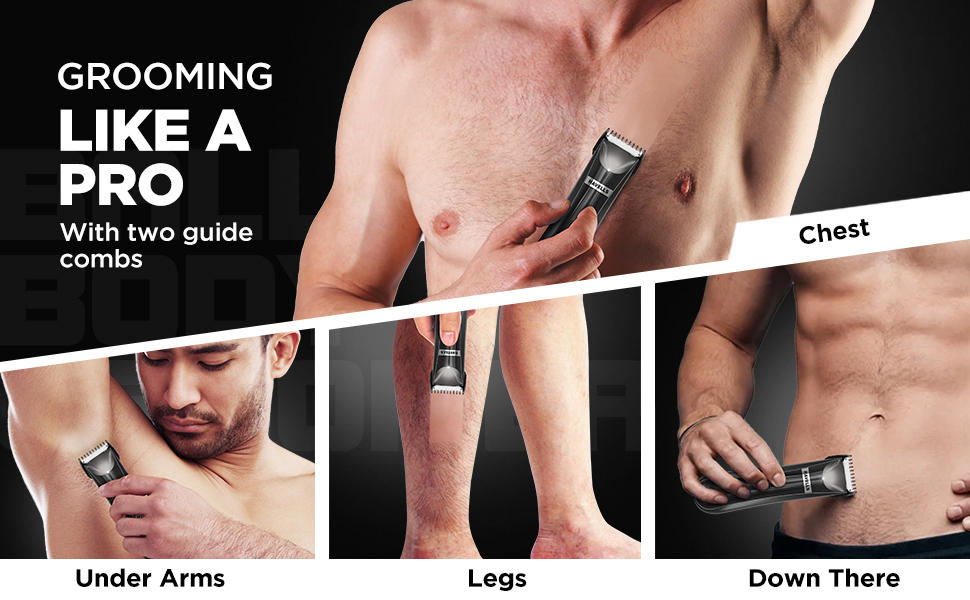 Havells Ballex Body Groomer| Full Body Trimmer For Men|Beard, Body, Balls, Pubic Hair, Private ...