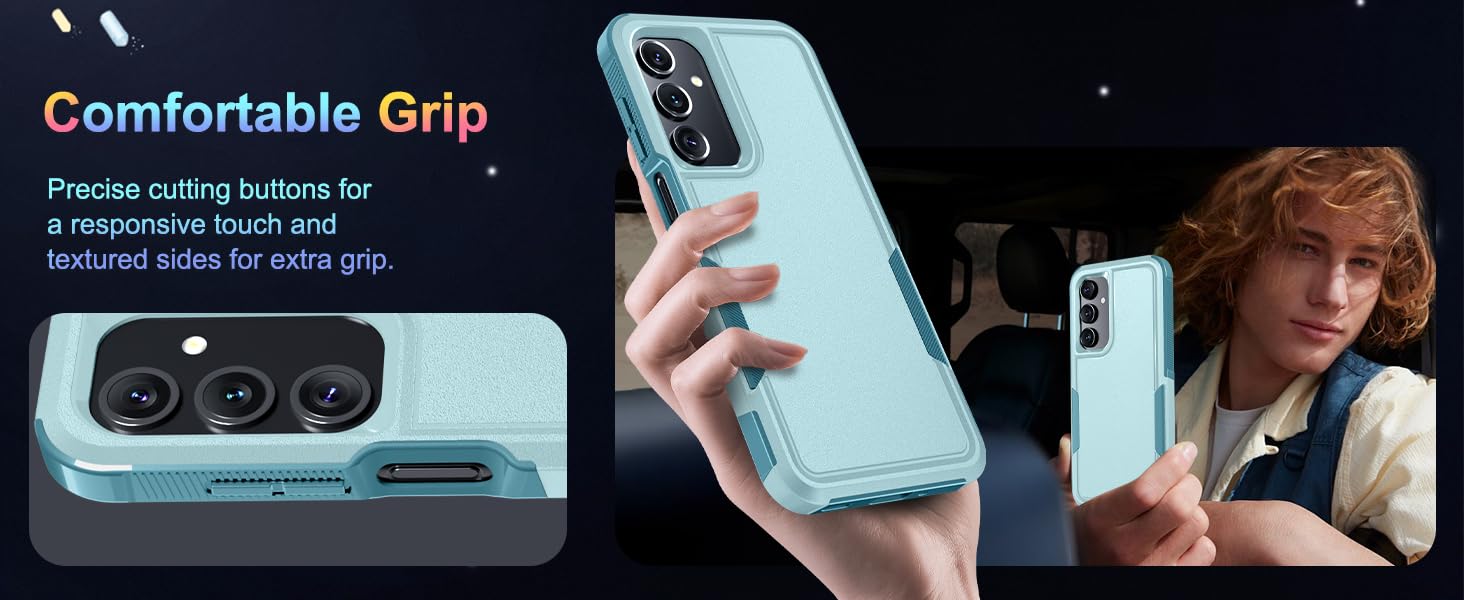 Amazon.com: RMOCR Funda protectora para Samsung Galaxy A16 5G, de cuerpo completo, resistente, a ...