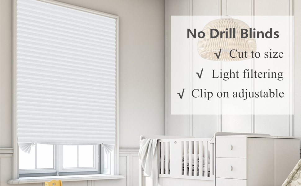 No Drill Blinds Non-Woven Fabric Cut to Size Blackout Thermal Easy Fit Self Adhesive Stick On ...