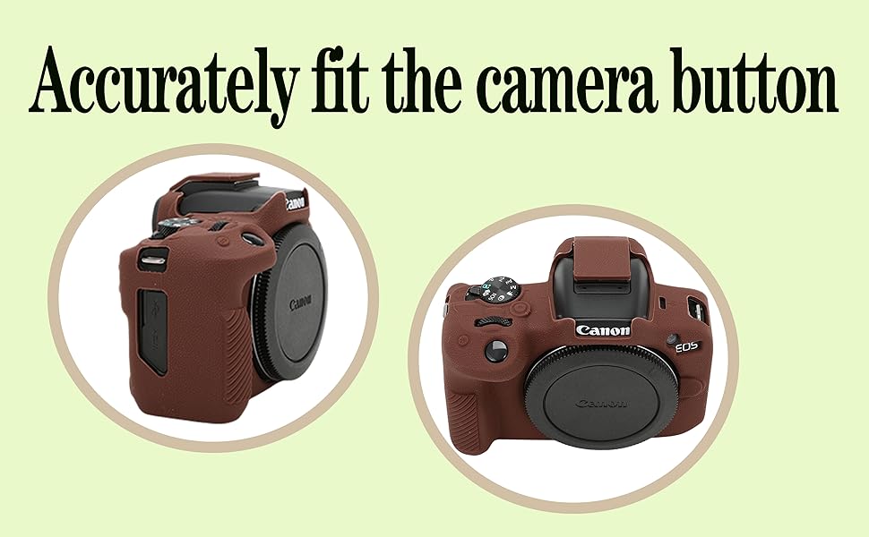 Amazon.com: AEXUTDA Case for R50, R50 Camera Silicone Protective Case, Lightweight, Anti-Scratch ...