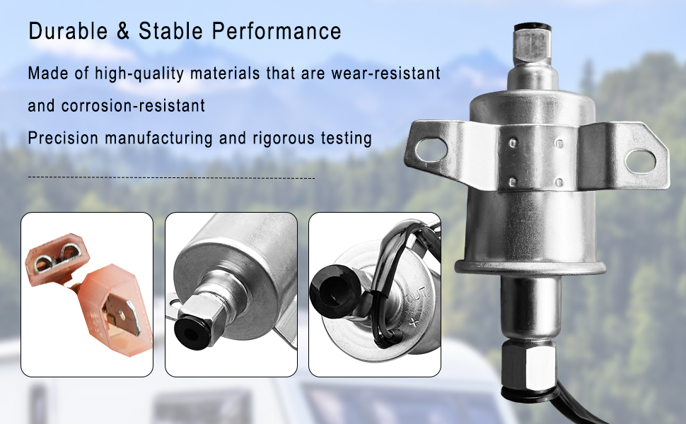 Amazon.com: 12V Fuel Pump Universal Fit for Cummins Onan Generator 3.5-5 PSI 25-35 GPH Replace ...