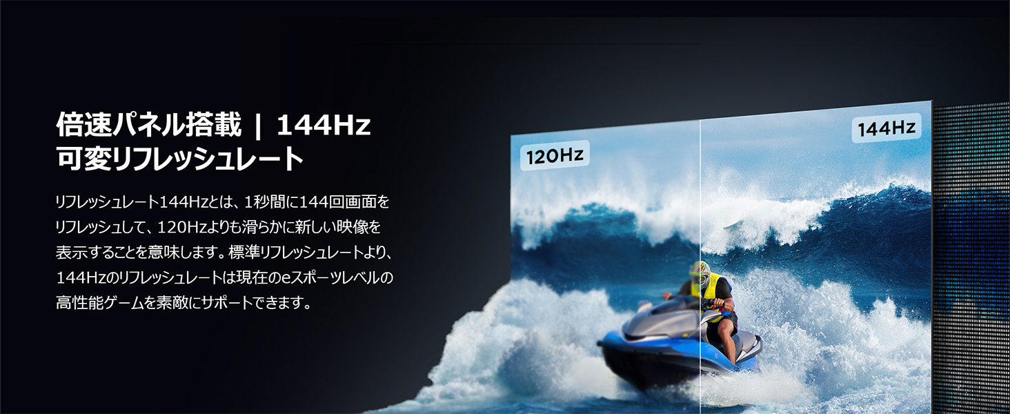 Amazon.co.jp: TCL 55V型 テレビ チューナーレス 4K液晶 144Hz 倍速 量子ドット ゲーミング 55C745 地上波受信なし freesync premium pro ...