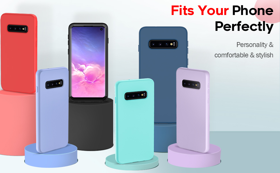 Amazon.com: LeYi for Galaxy S10 Case, Samsung Galaxy S10 Case with [2 x Screen Protector], Full ...