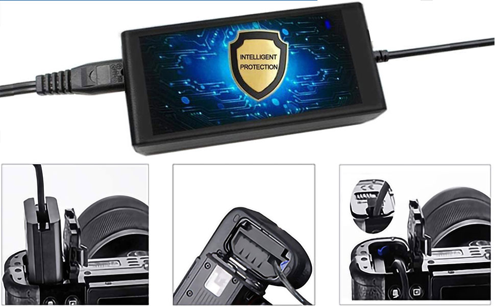 Amazon.com : HY1C NP-FZ100 Dummy Battery AC Power Adapter Kit for Sony Alpha A7III A7IV A7C ...