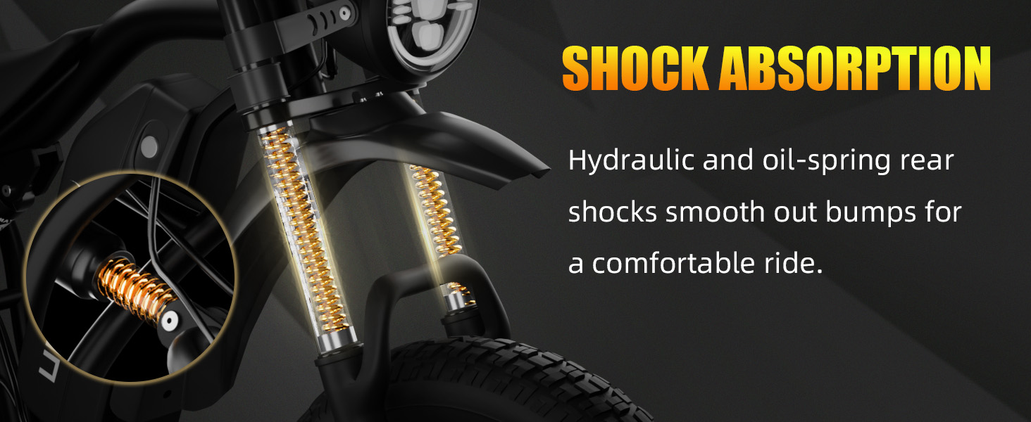 Amazon.com : BIGNIU Electric Bike for Adults – 20" Fat Tire, Peak 1200W Motor, 48V 15A Battery ...