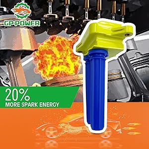 Amazon.com: GP POWER IGNITION COIL 56029129AF C1526 UF504 UF-504 SET OF 8 COMPATIBLE WITH ...