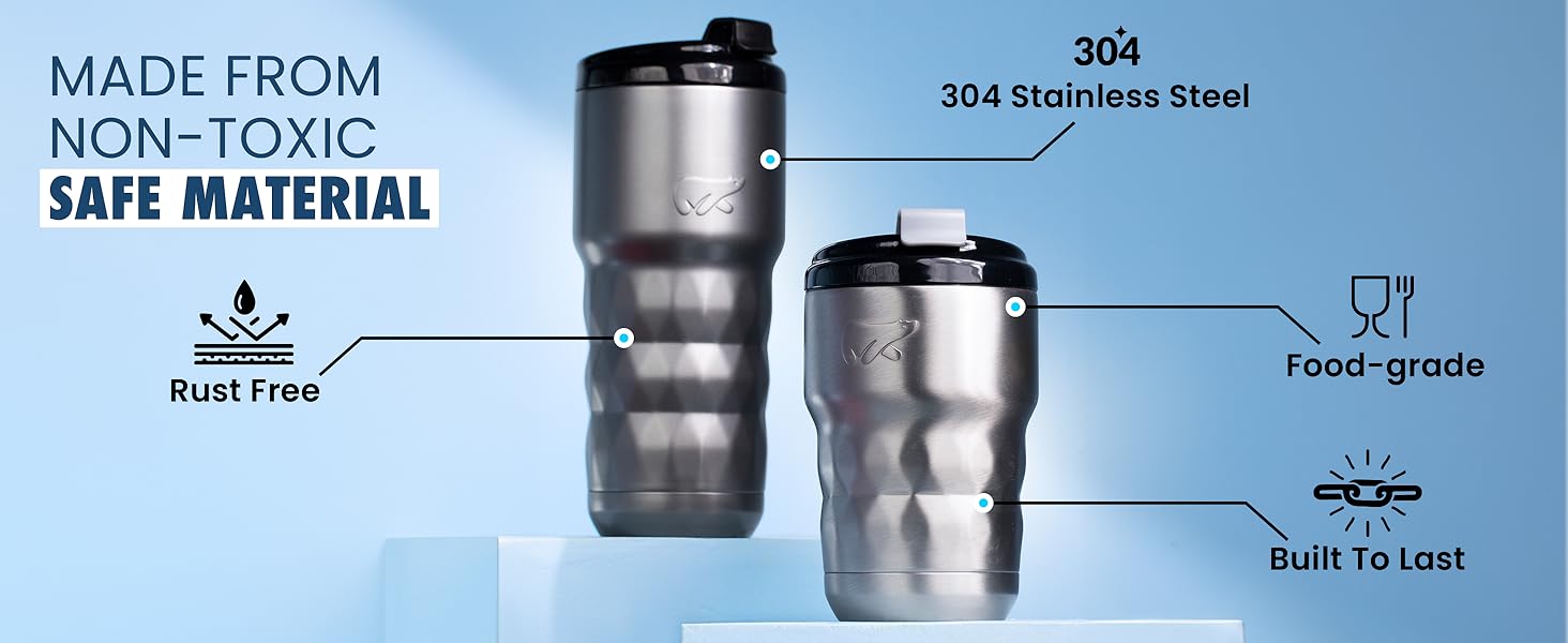 Headway Java 360 Stainless Steel Mugs Meridian Blue 360 ml - 2 Years ...