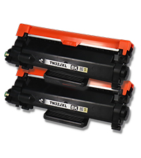 Amazon.co.jp: 【横トナ】ブラザー(Brother)用 TN32JXL モノクロ/ブラック 2本セット 互換トナーカートリッジ ＜残量表示対応＞ ＜プリンター本体の負担を大幅に軽減 ...