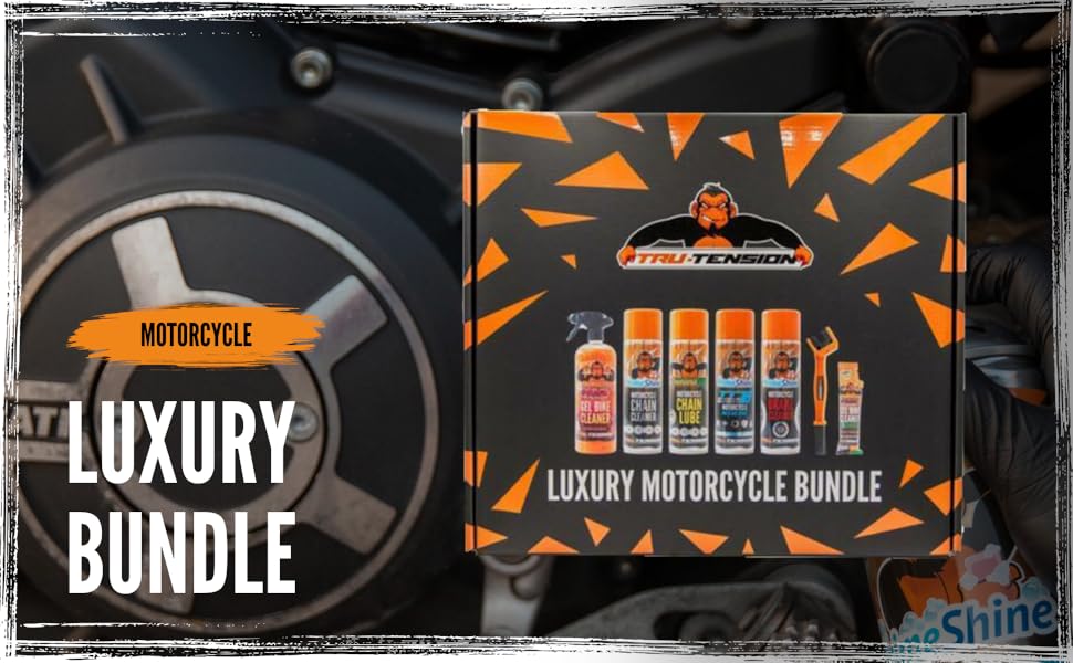 Tru-Tension | Luxury Motorcycle Bundle | Ultimate Clean & Lube Bundle | Motorcycle Tools ...