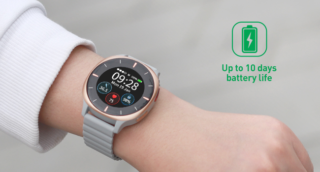 Audar E2 Remote 24/7 Health Monitoring Cellular Watch - Heart Rate ...