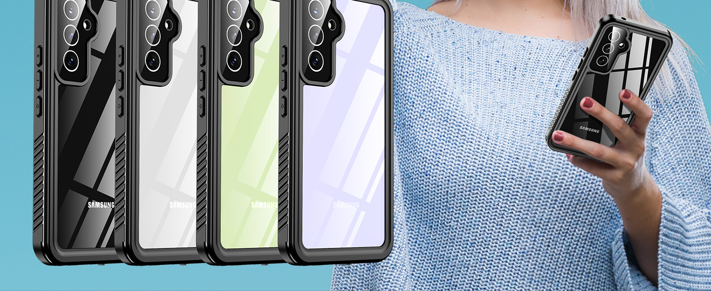 Amazon.com: Oterkin for Samsung Galaxy A55 5G Case Waterproof,Galaxy A55 5G Case with Built-in ...