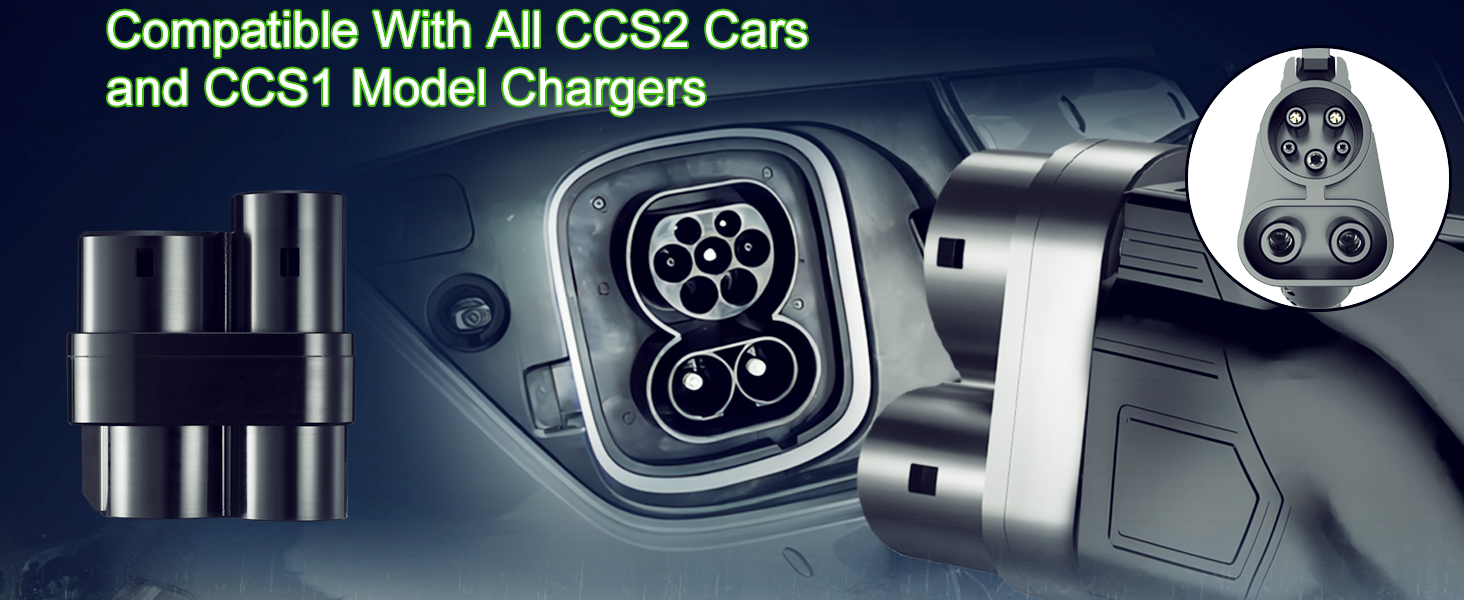 Guwieyg Ccs1 To Ccs2 Adapter Ev Charger Adpater Dc 1000v