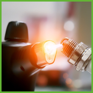 Amazon.com: L7T Spark Plug for 2 Stroke Lawnmower and Chainsaw, L7T Solid Steel Universal Spark ...