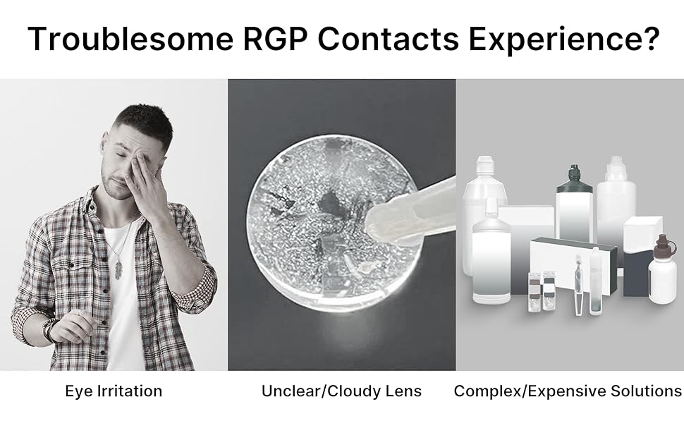 Amazon.com: 3N ReO2 RGP Lens Cleaner (White), Fit Rigid Gas Permeable (RGP) and Orthokeratology ...