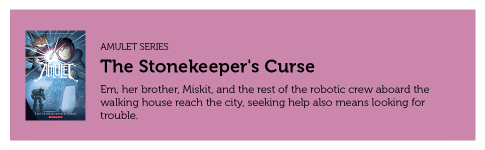 Amulet Book #2: The Stonekeeper's Curse : Kazu Kibuishi: Amazon.in: Books