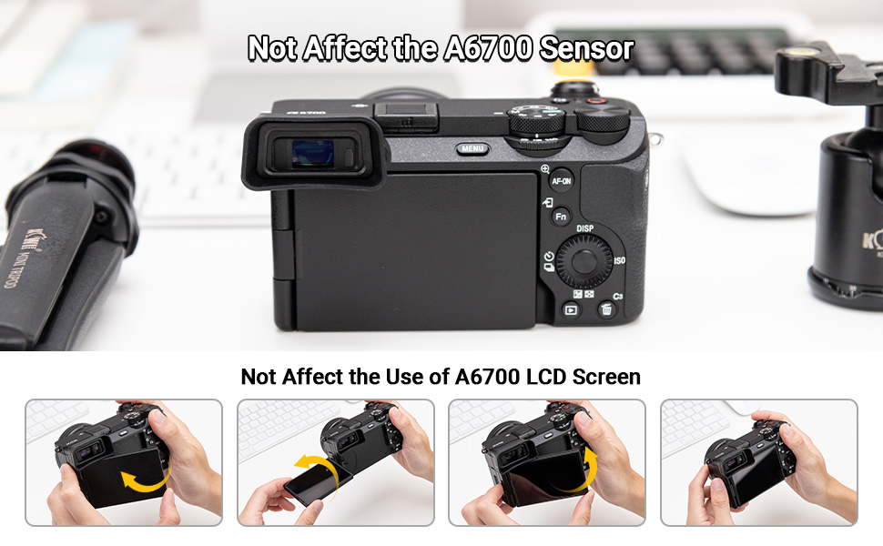 Amazon.com : A6700 Eyecup Eyepiece, Soft Silicon Extended Camera Eye Cup Viewfinder Special ...