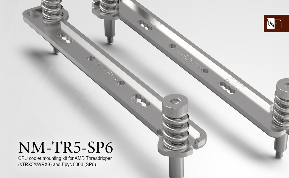 Noctua NM-TR5-SP6 : Kit d’Installation pour Ventirad CPU Dédié aux Sockets AMD Threadripper ...