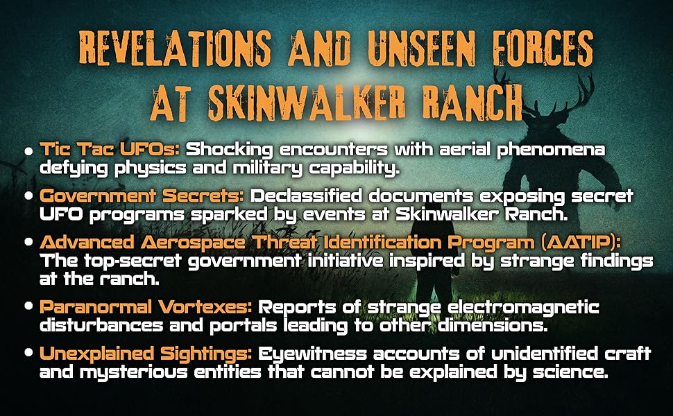 Amazon.com: Skinwalker Ranch - The Hidden Gateway to UFO Disclosure: Uncovering the Paranormal ...