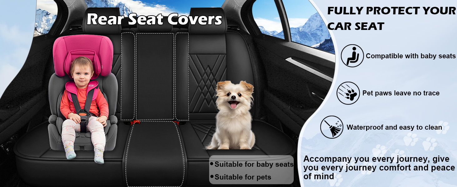 Amazon.com: Seat Covers Fit for Audi A6 2000-2024 Nappa Faux Leather Car Seat Covers, Breathable ...