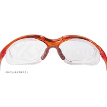 Amazon | [山本光学] YAMAMOTO YS-395G ガスケット付き 保護めがね 二眼形 高い防護性能 アイカップフレーム採用 ずれにくいラバーテンプル/ノーズパッド ブラック ...